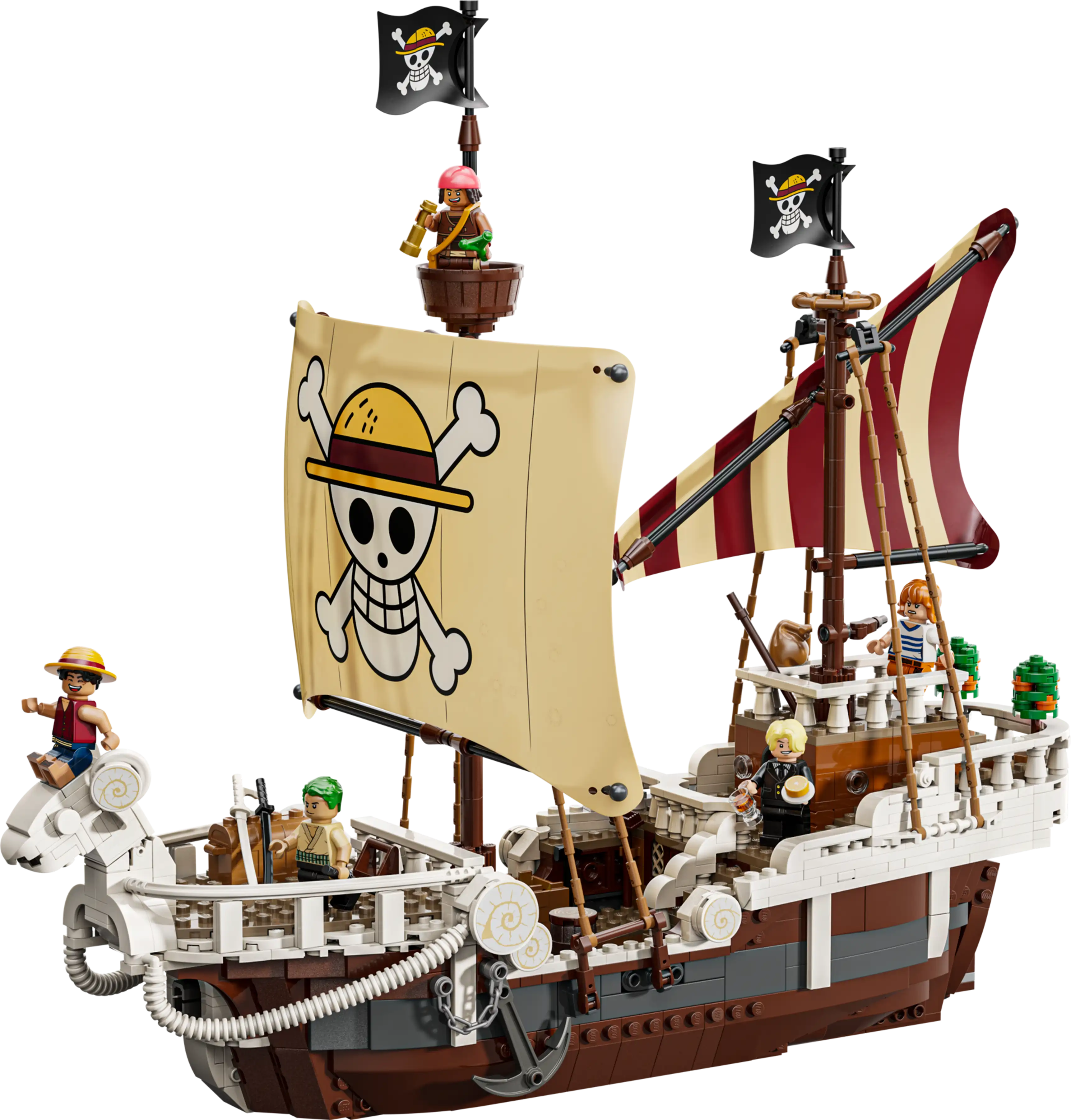 The Going Merry Pirate Ship MOC Set No. 75639 (1376 Pieces) – Darkie's ...