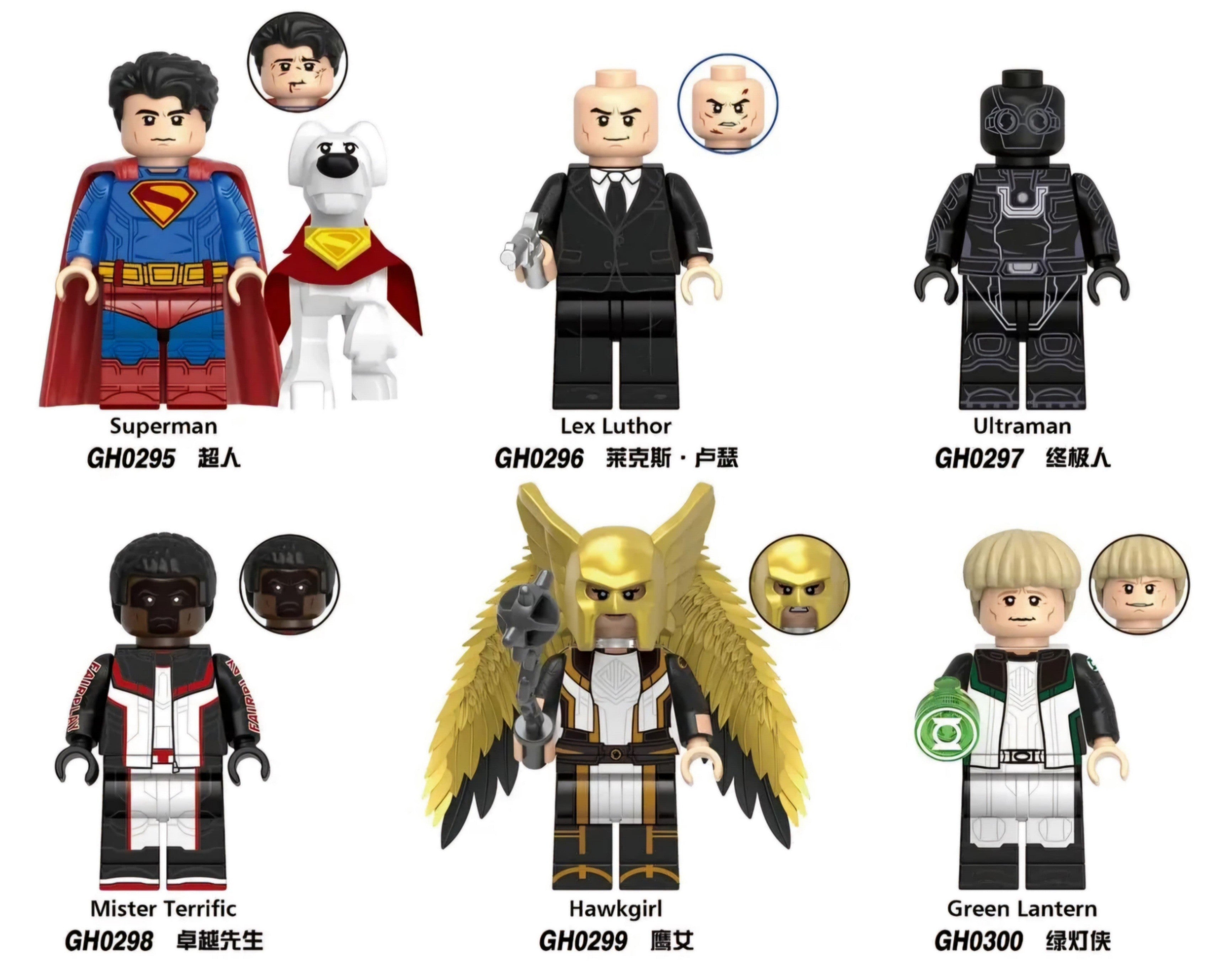 G0139 superhero series Minifigures – Darkie's Collectibles